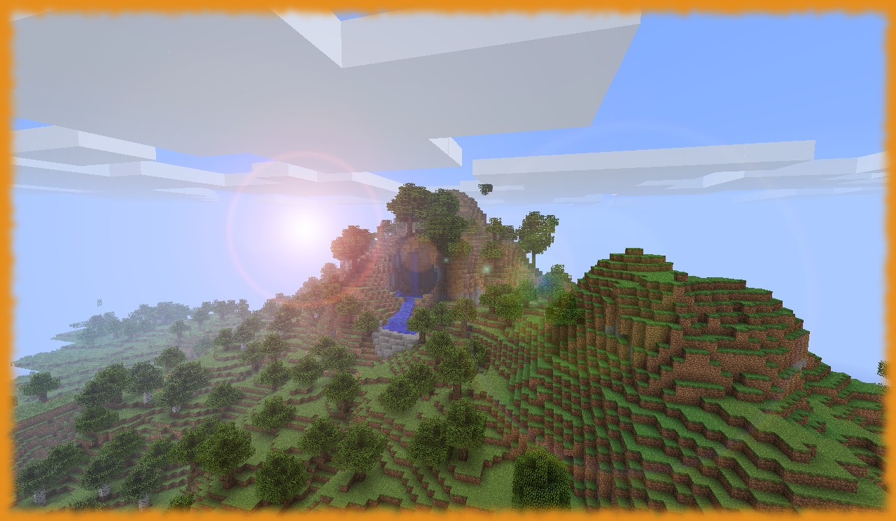 Epic mountains.(VoxelSniper) Minecraft Map