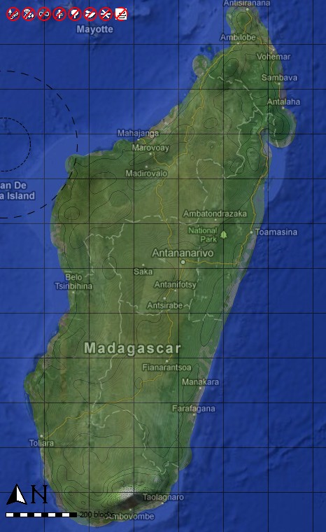 Madagascar Minecraft Map