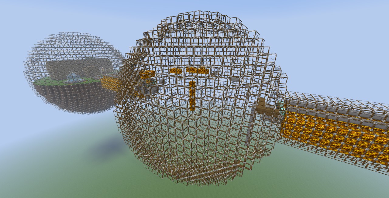 Spherical Biome Adventure! Minecraft Map