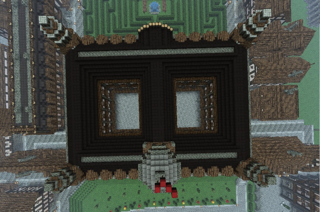 Big Medieval Palace Minecraft Map