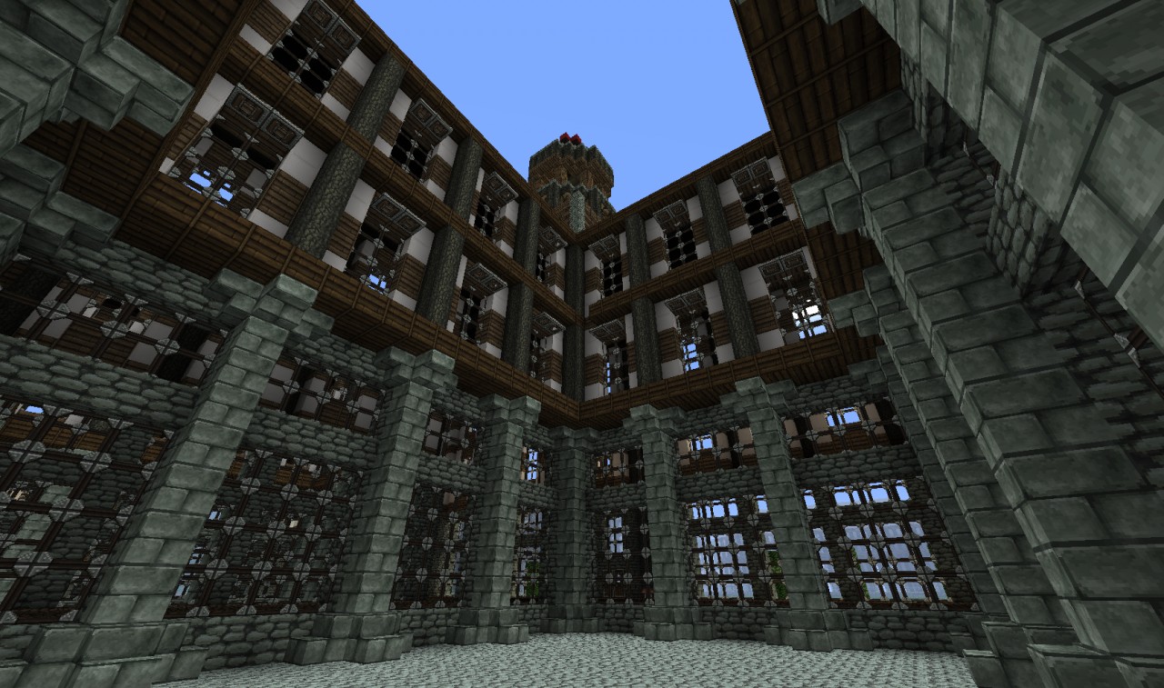 Big Medieval Palace Minecraft Map