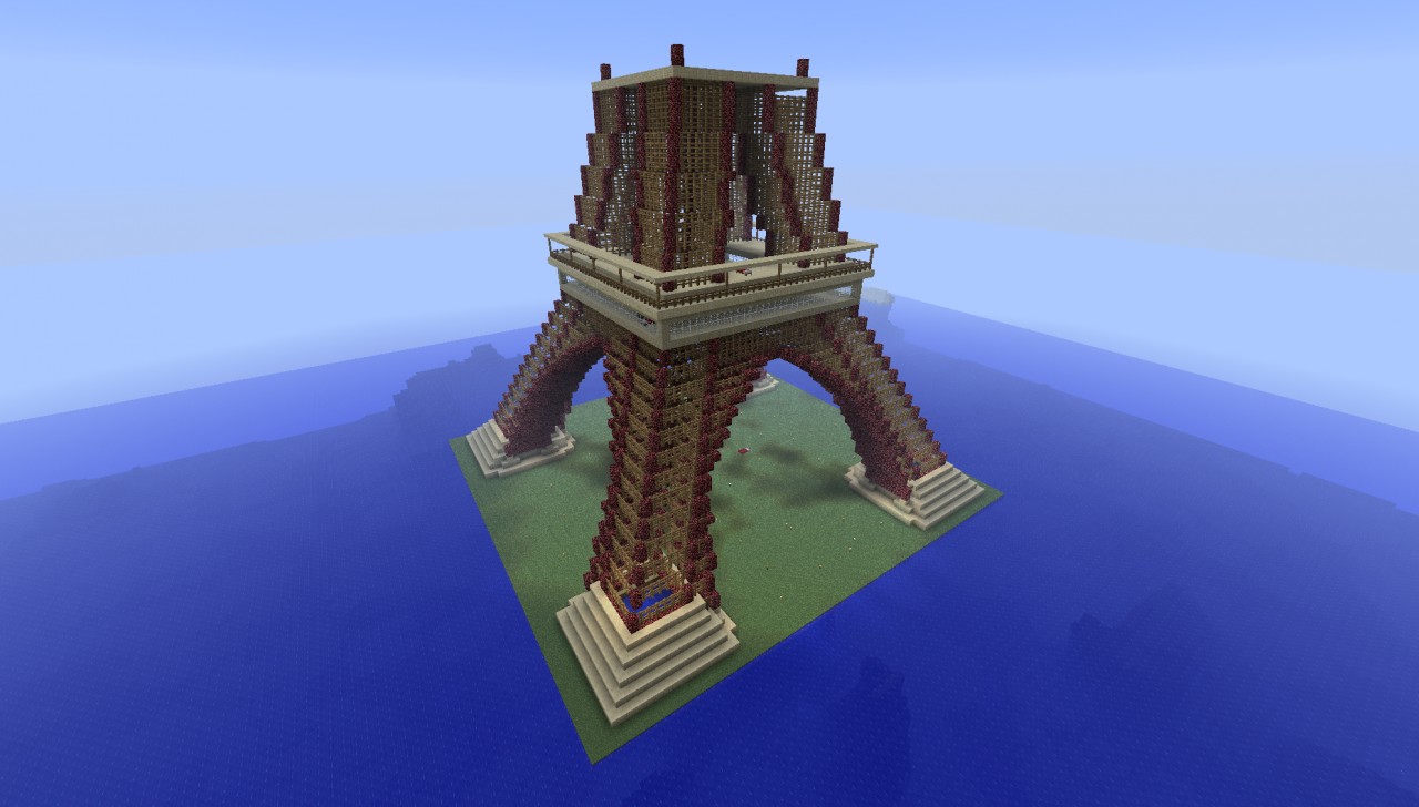 Eiffel Tower Minecraft Map