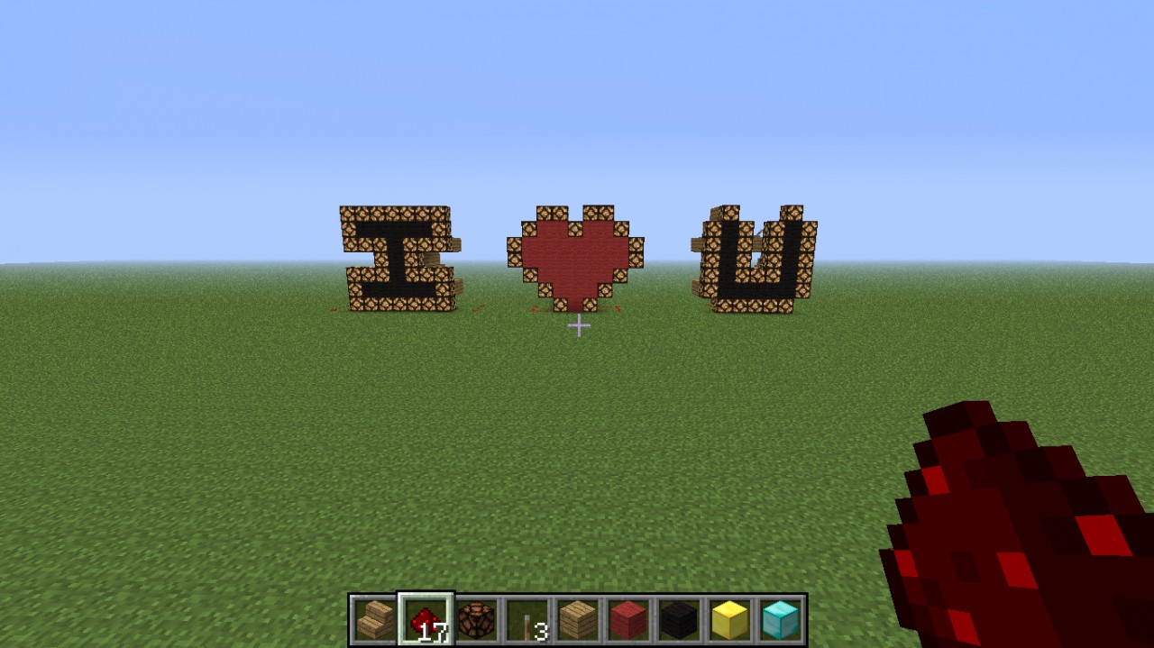 love is glowing Minecraft Map