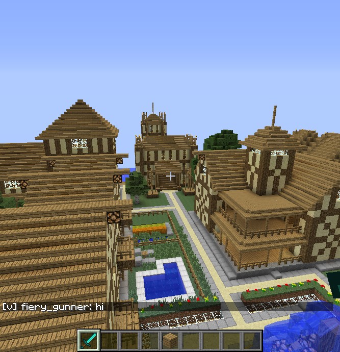 Photos of my work [Early 2012] Minecraft Map