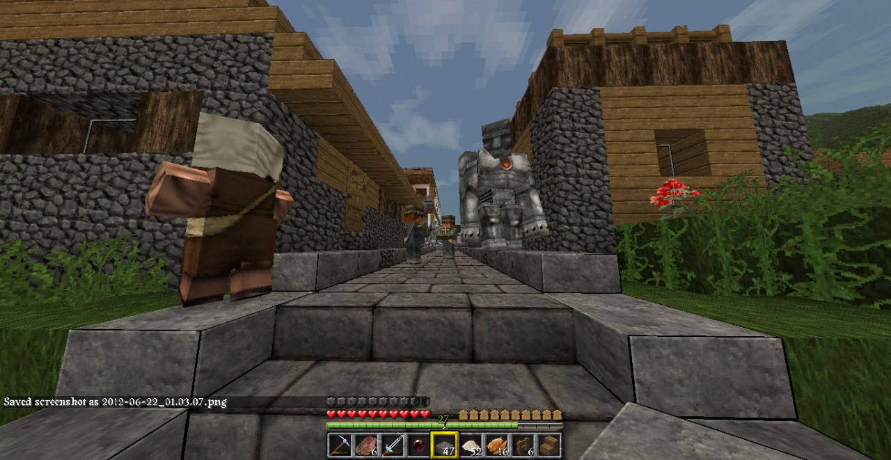 Modified NPC Village Minecraft Map