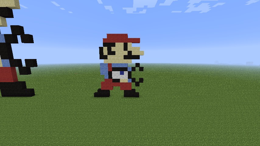 Mari0 Art (Mario and Portal Art) Minecraft Map