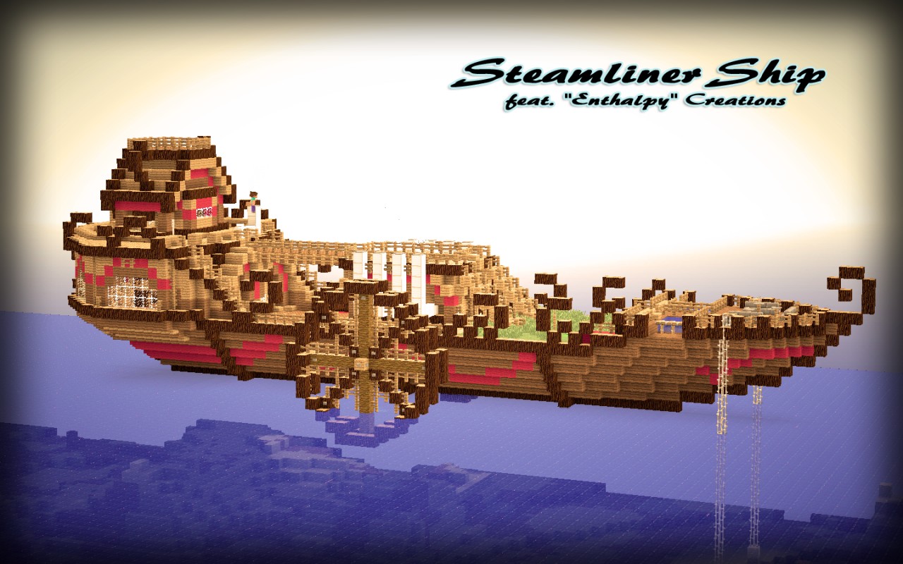[EC] Steamliner Ship Minecraft Map