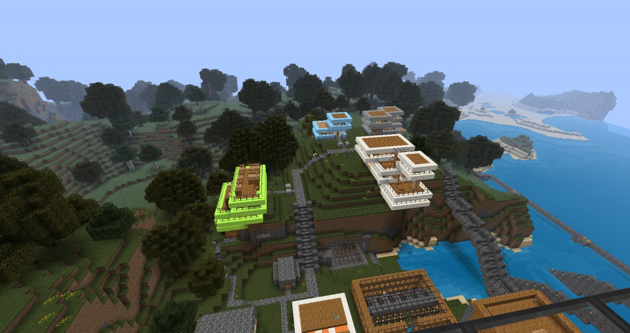 Youthville City (capital of Creativia) Minecraft Map