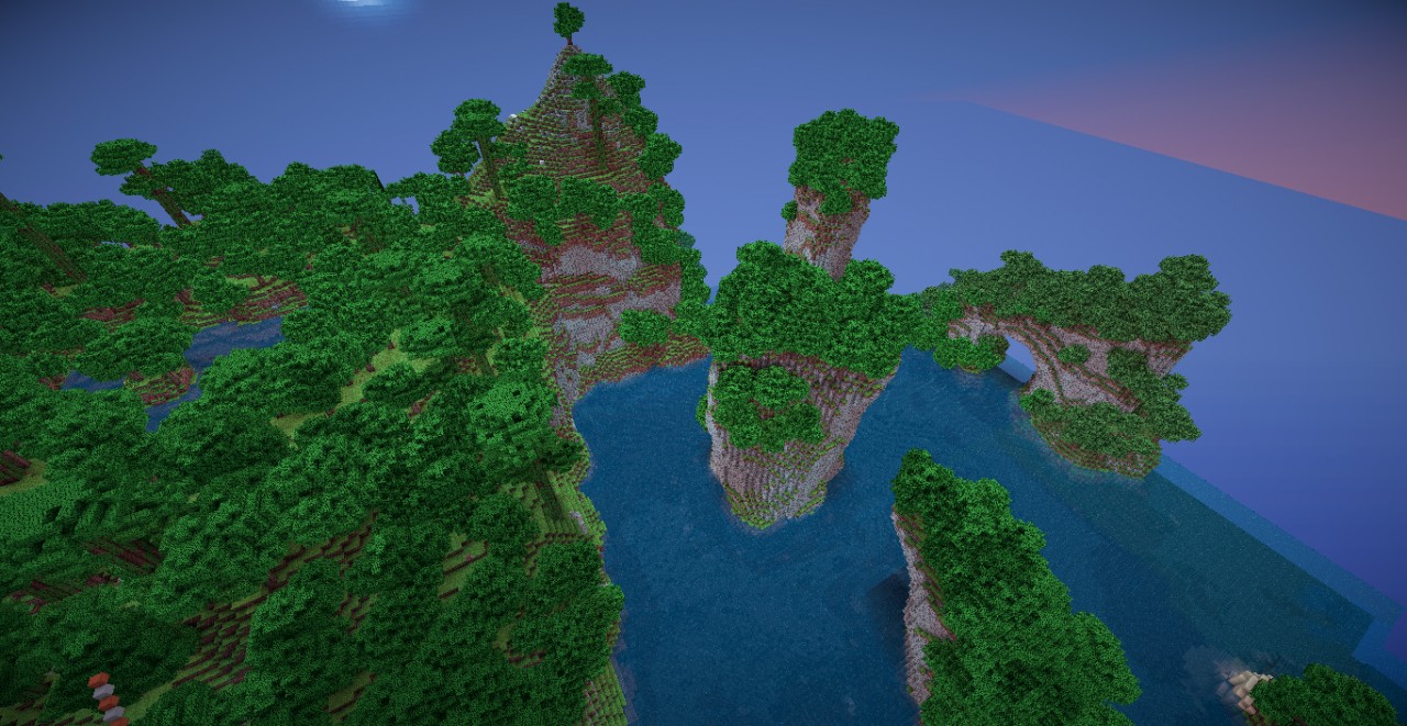 builds Minecraft Map