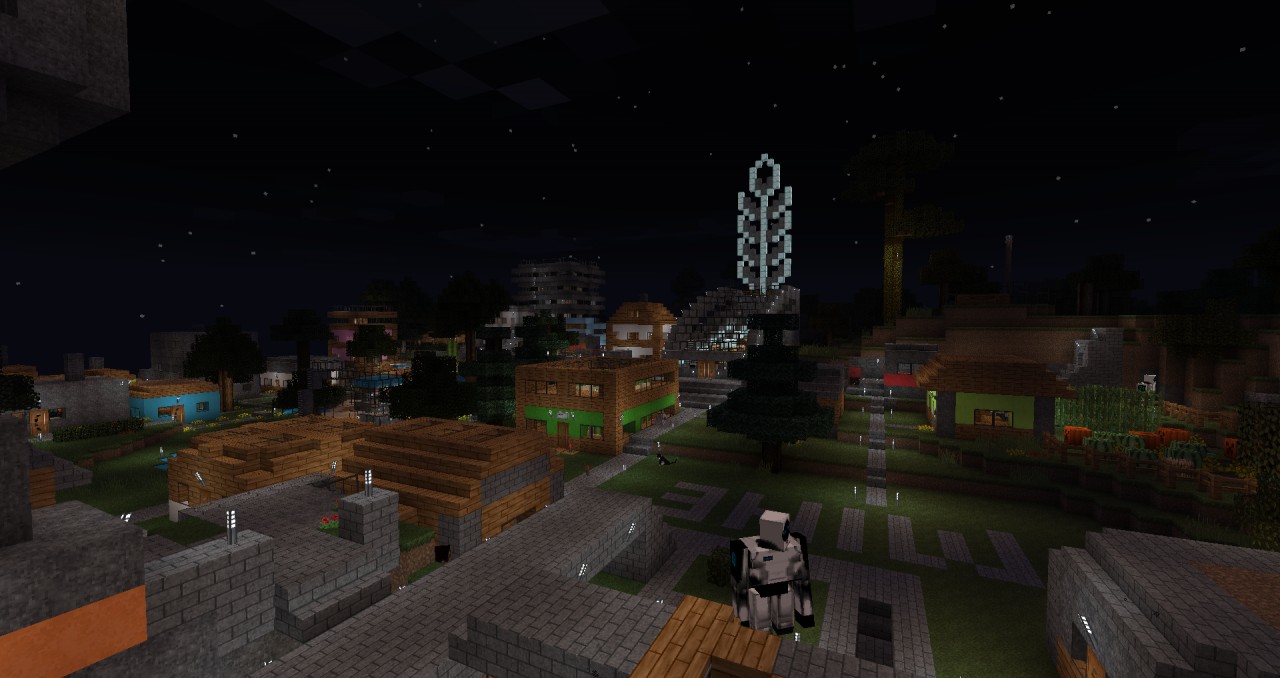 Youthville City (capital of Creativia) Minecraft Map