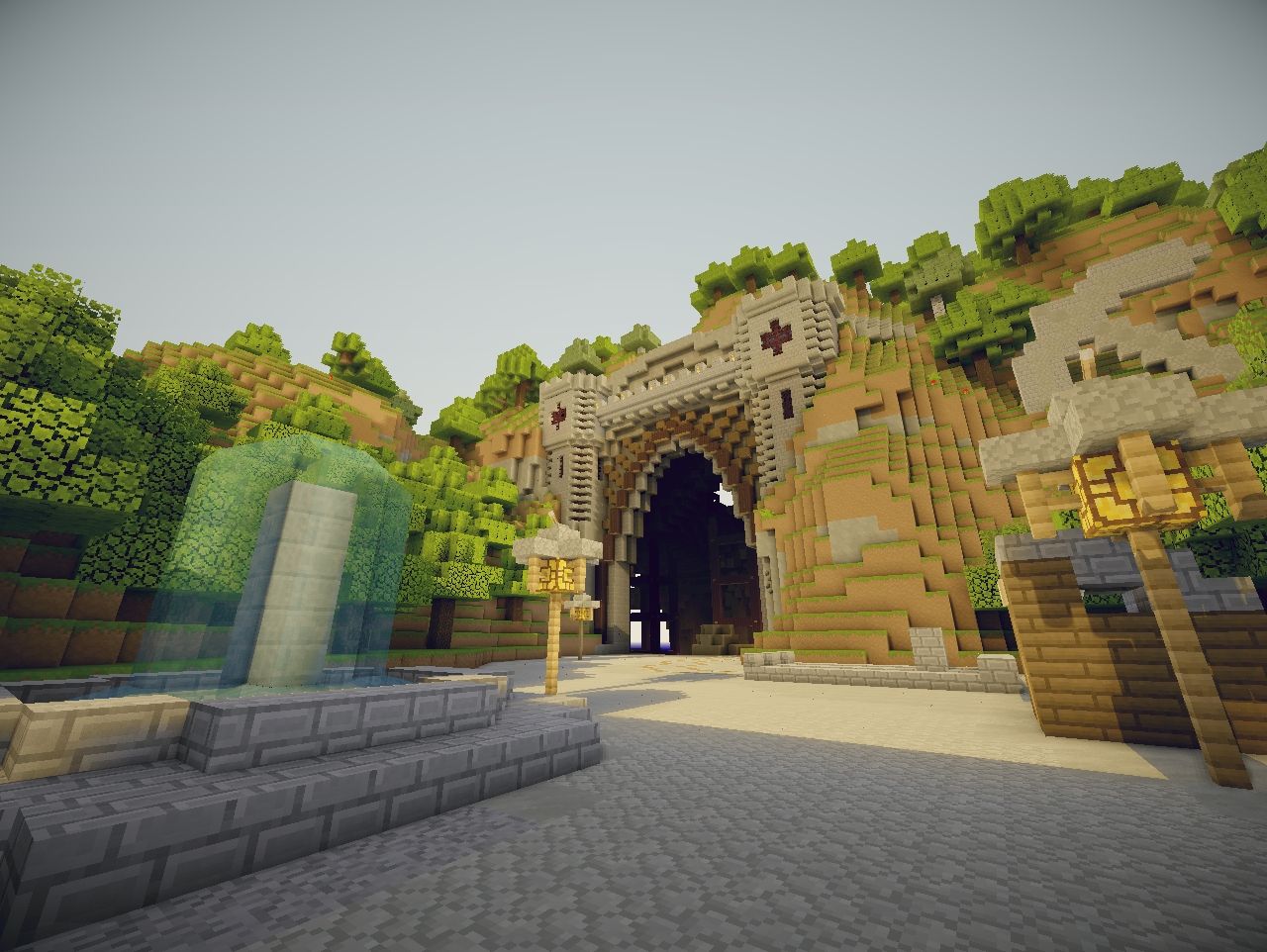 Epic Miner Cave Minecraft Map