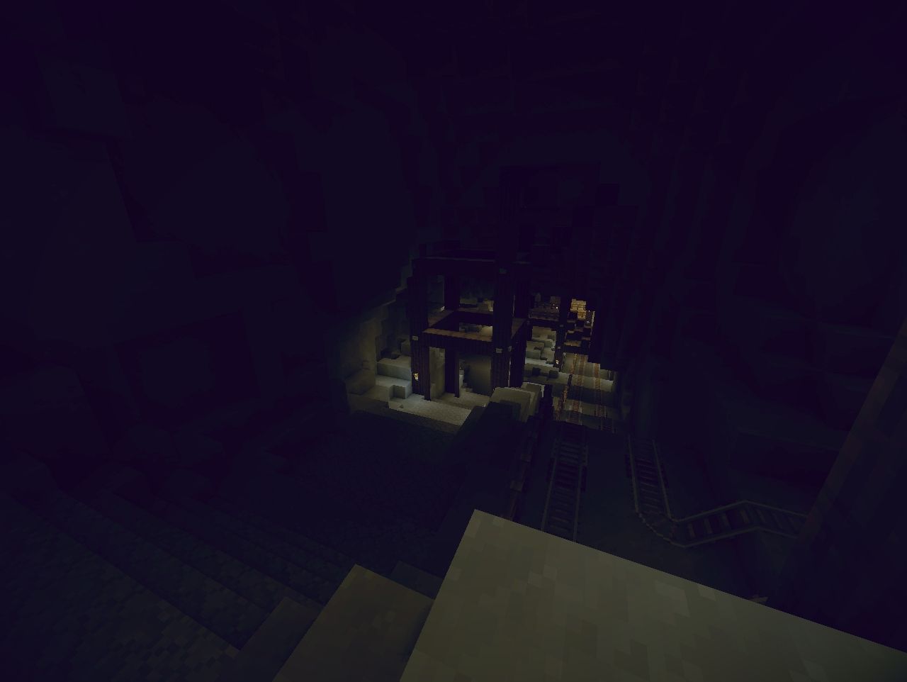 Epic Miner Cave Minecraft Map