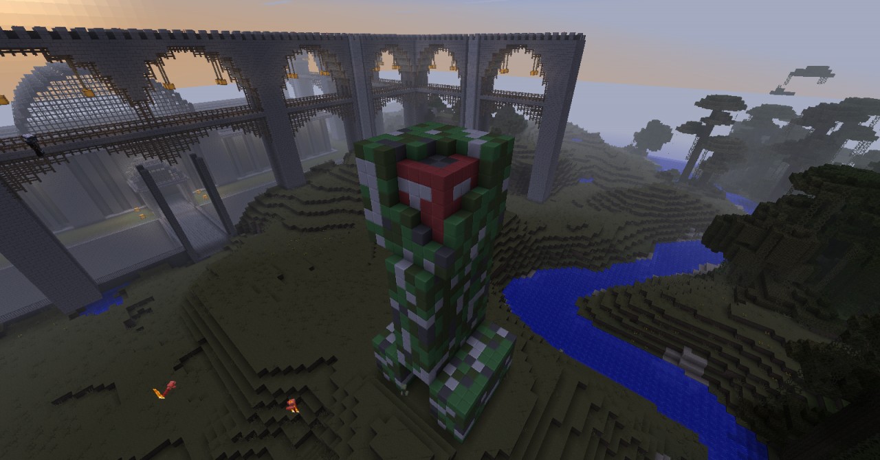 creeper (TNT head) Minecraft Map