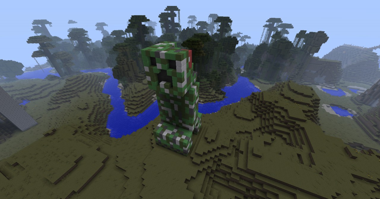 creeper (TNT head) Minecraft Map