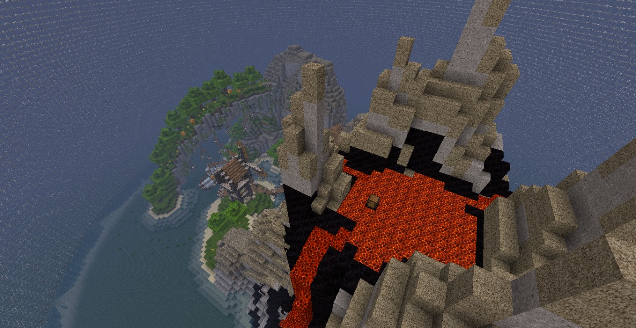 Vulcan Island Adventure ! GET IT! Minecraft Map