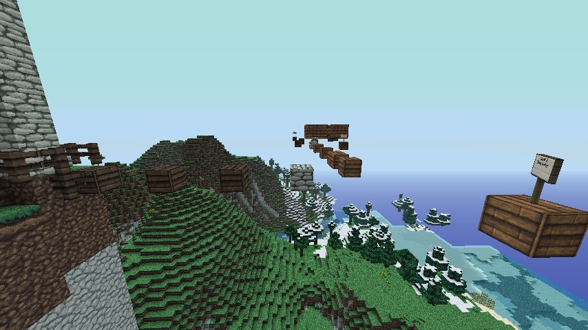 Obstical Course Minecraft Map