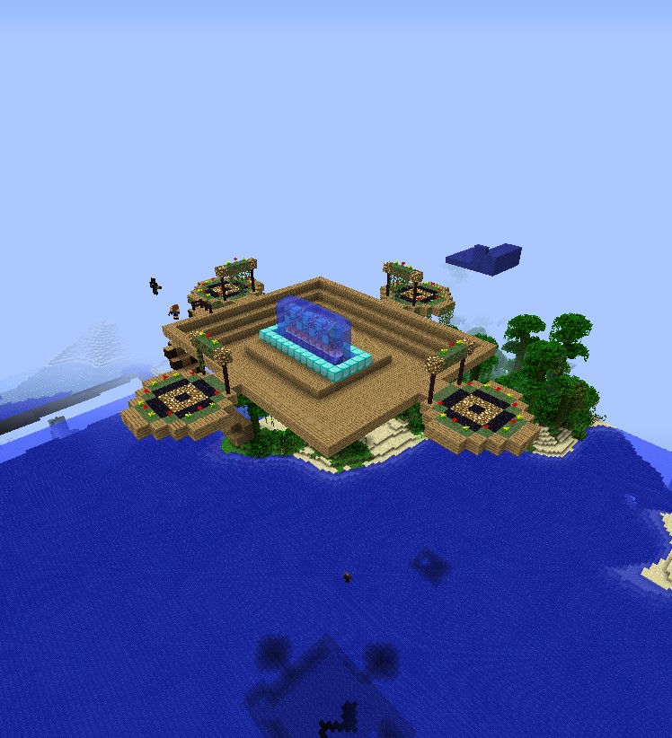 Server spawn (New Spawn} Minecraft Map