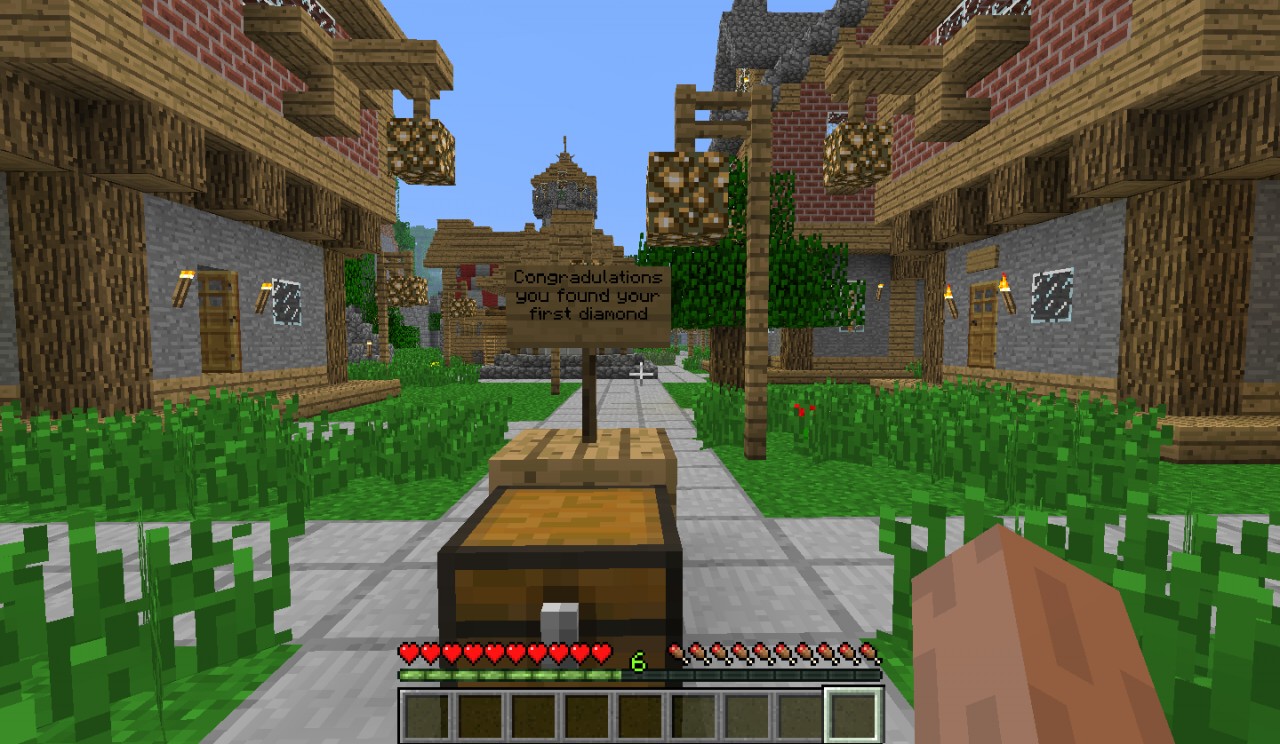 Find The Diamonds Adventure Map Minecraft Map