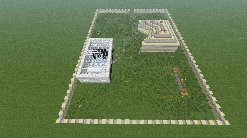 Modern House and Garage Minecraft Map