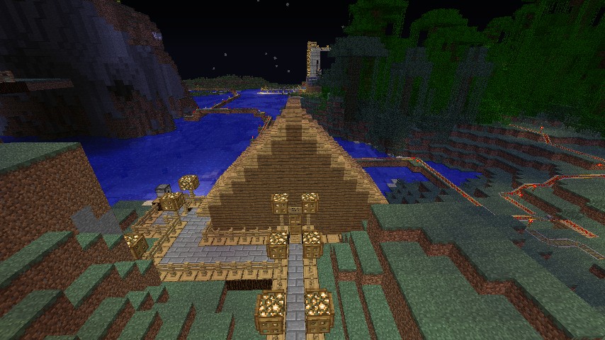 Server and the my tower project Minecraft Map