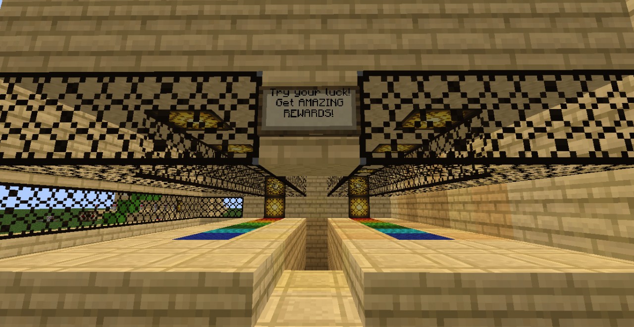 Minecraft Lottery with Pigs Minecraft Map