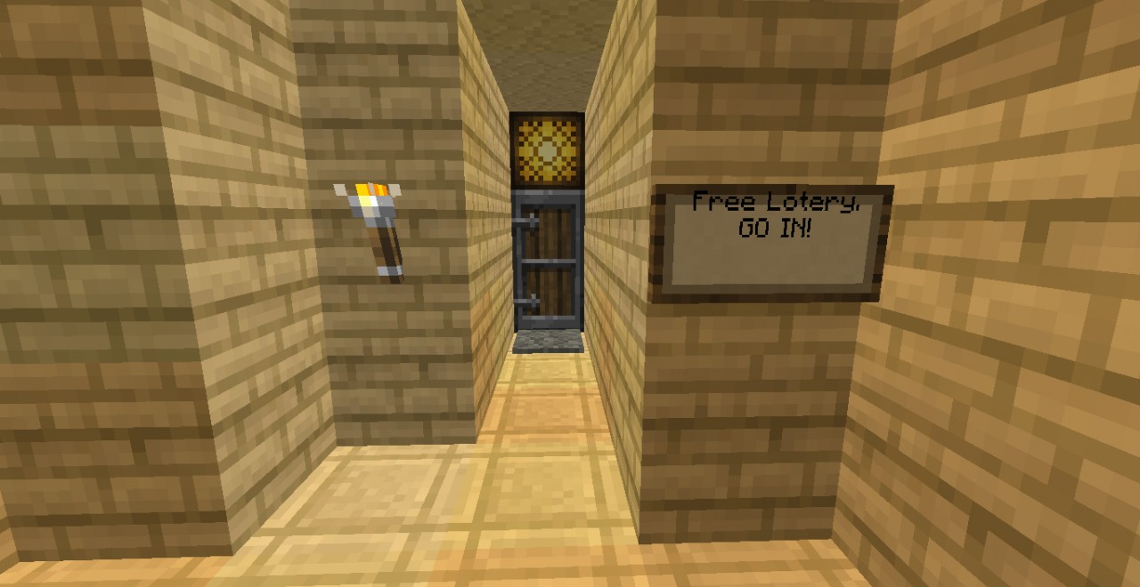 Minecraft Lottery with Pigs Minecraft Map