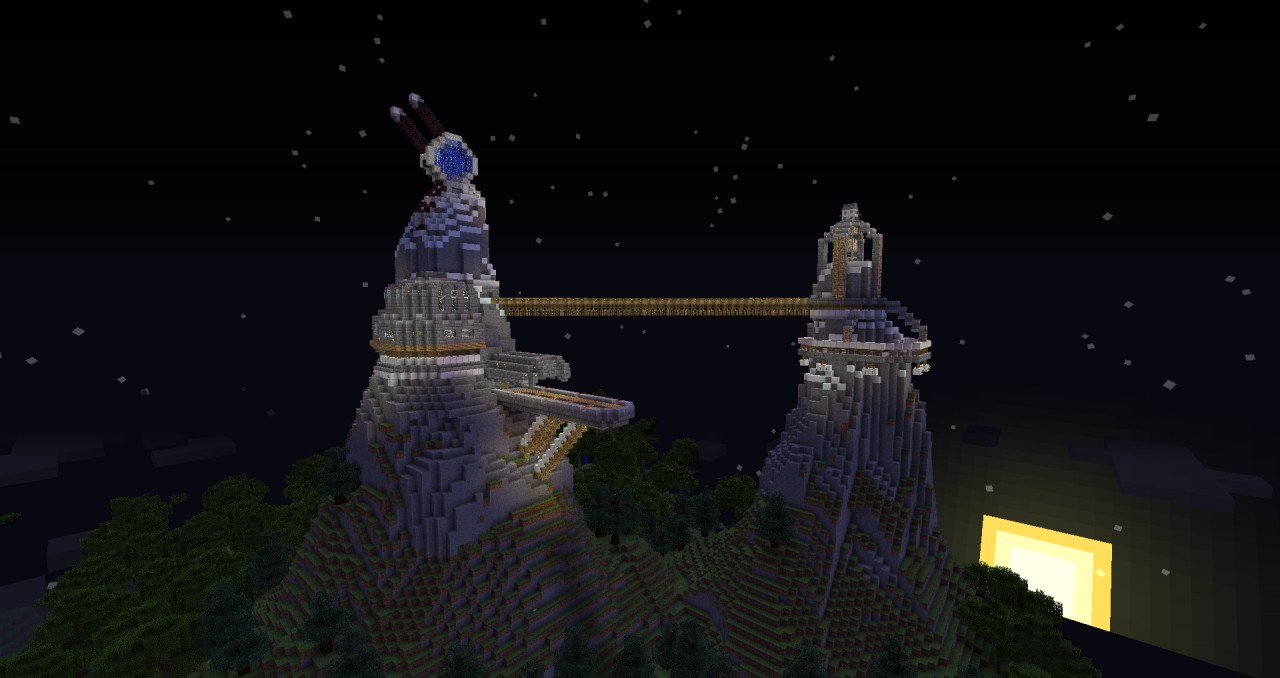 Project Nemesis - mining base Au15 Auropa Island Minecraft Map