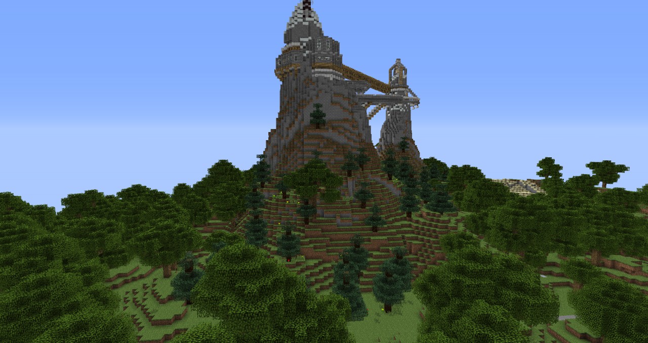 Project Nemesis - mining base Au15 Auropa Island Minecraft Map