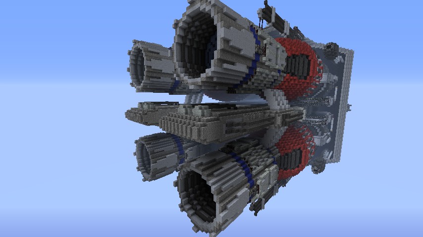 Babylon 5 - Omega Destroyer [tutorial!] Minecraft Map