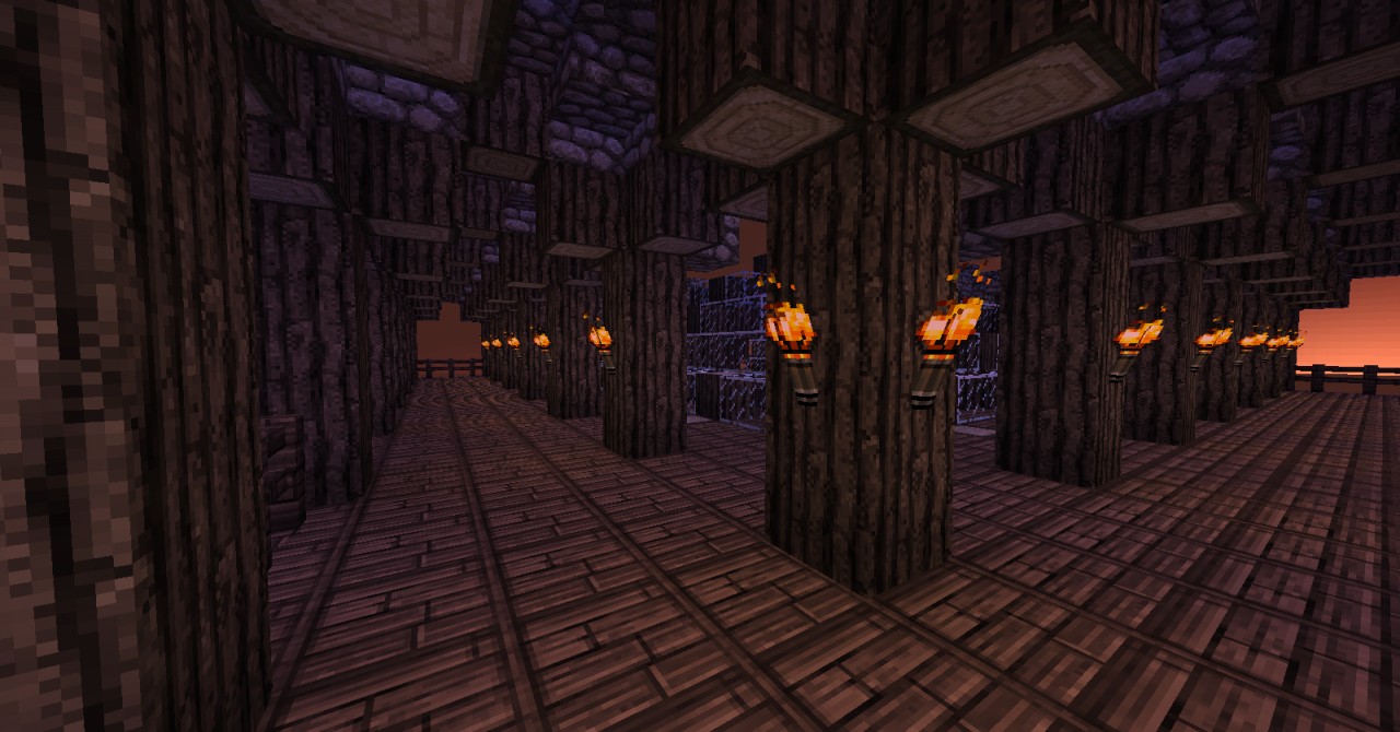 Viking inspired Spawn Building Minecraft Map