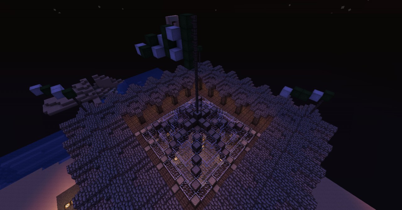 Viking inspired Spawn Building Minecraft Map