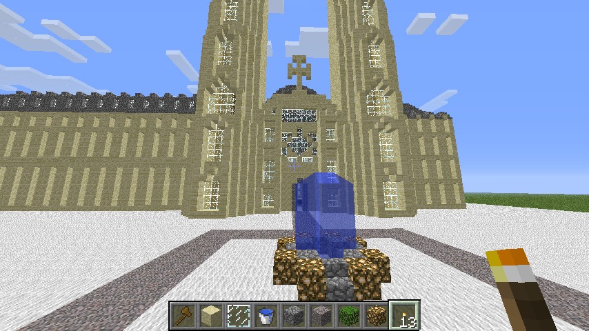 Sandstone Cathedral Minecraft Map