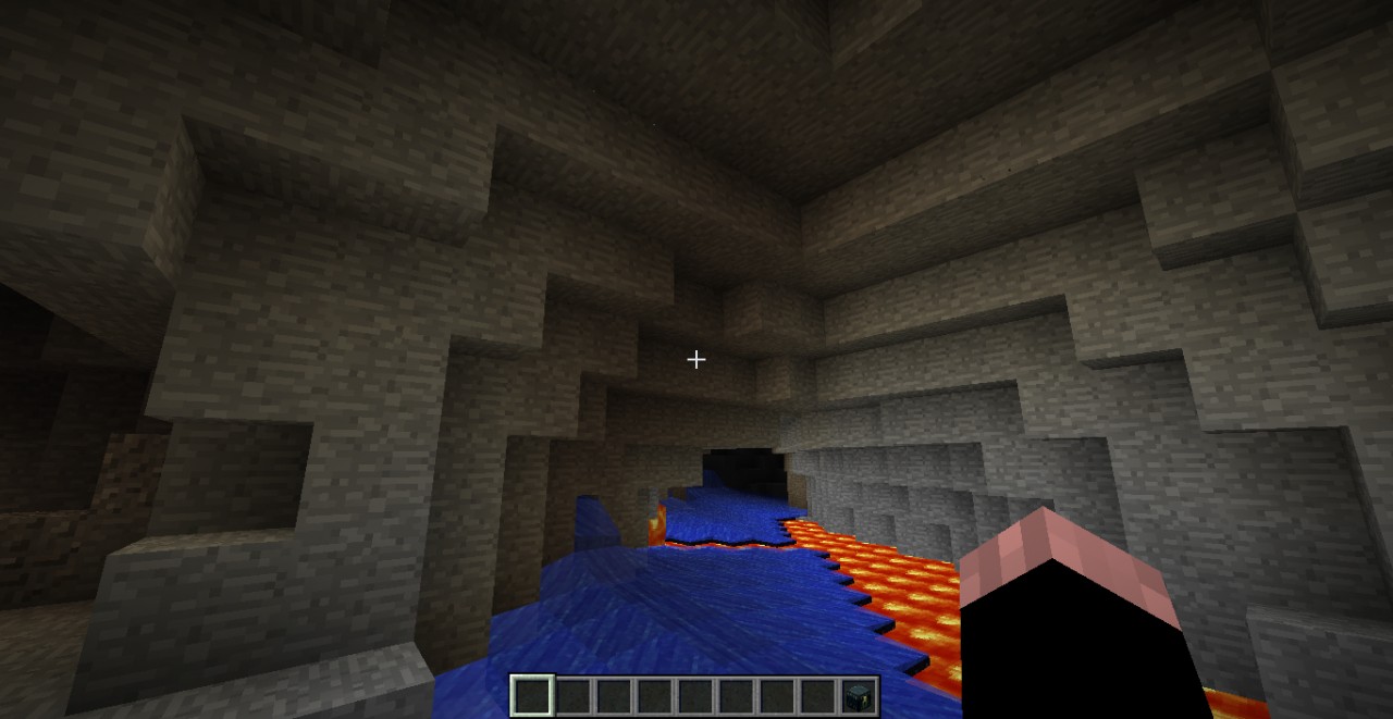 Giant Cave System Minecraft Map