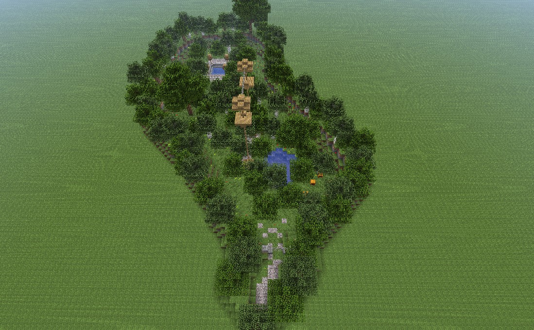 Smart Moving Training Arena Minecraft Map