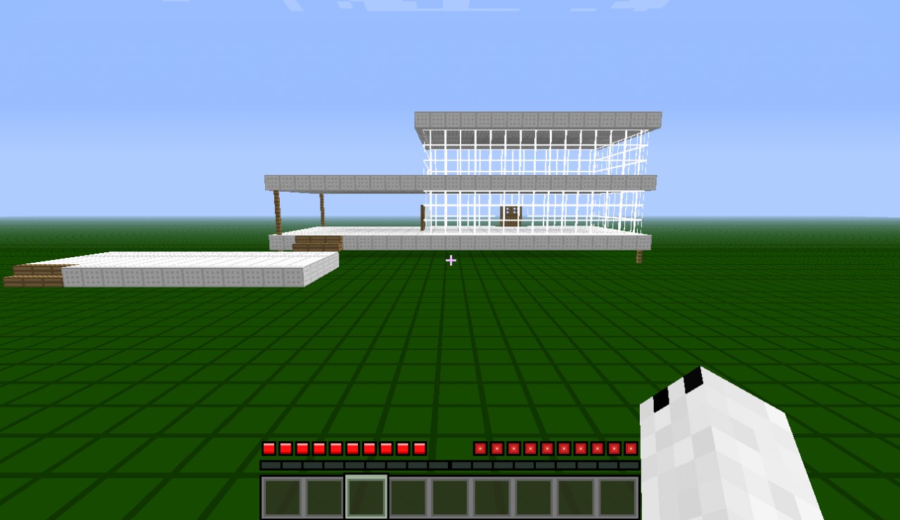 Double Storey Modern House Minecraft Map