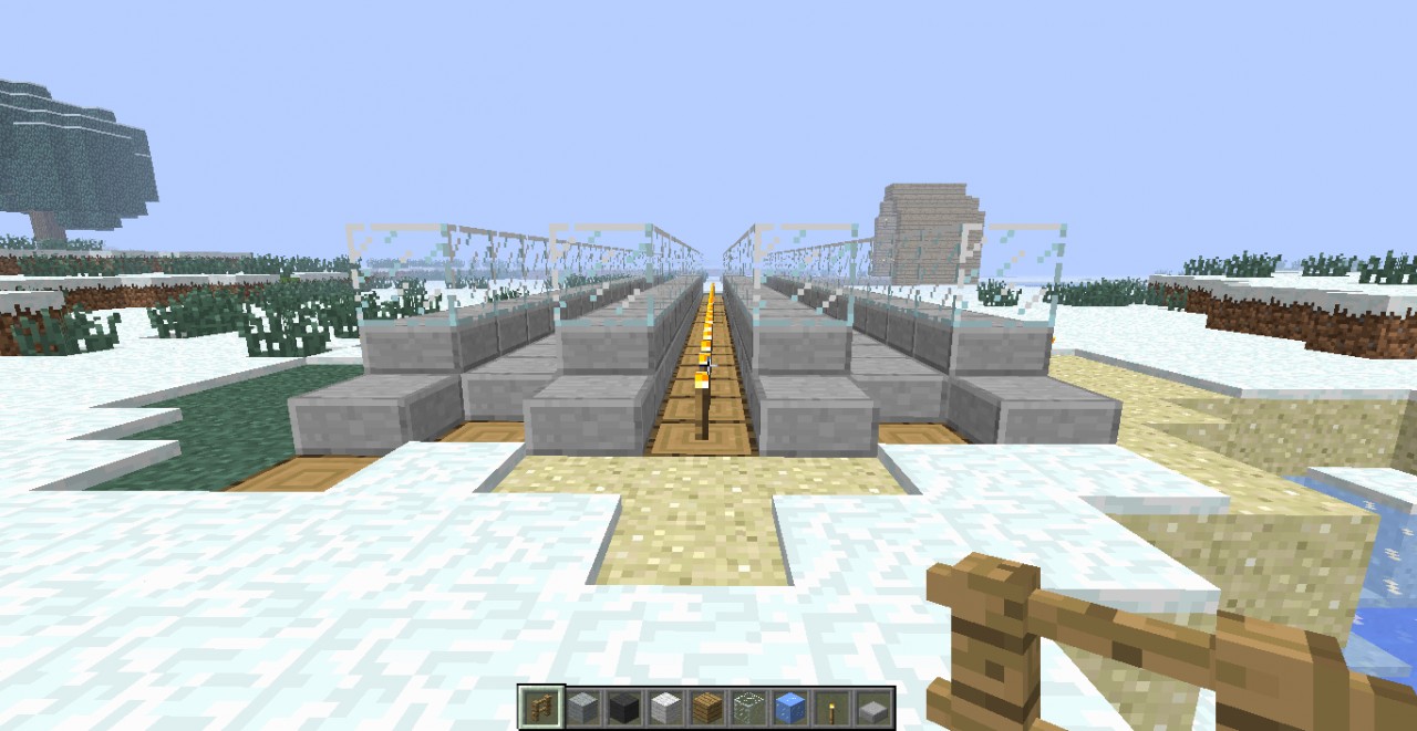 A faster way of transportation. Minecraft Map