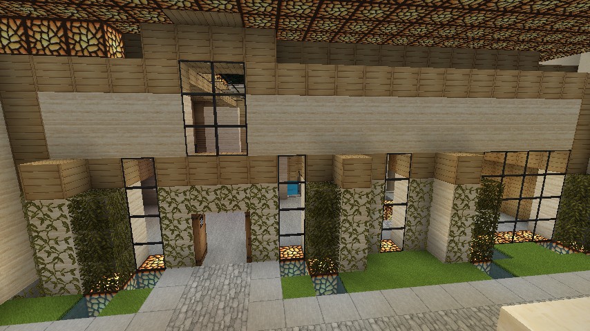 Underground House Minecraft Map