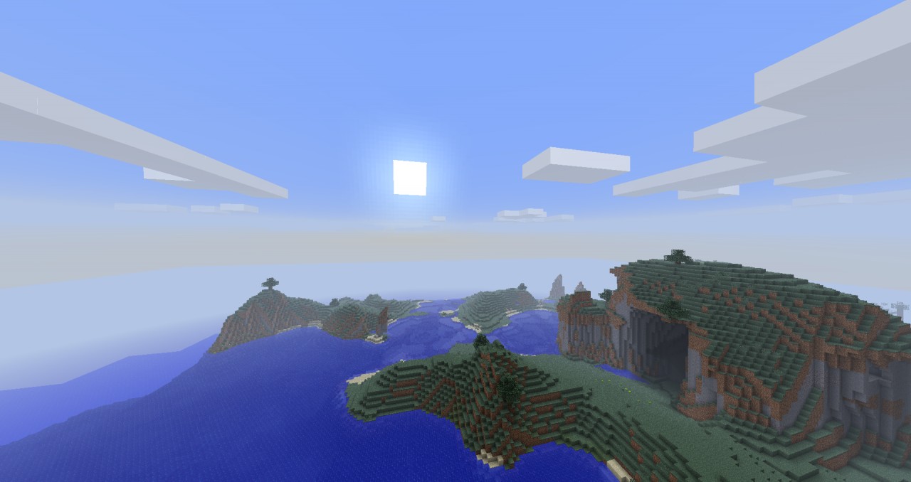 Bar Harbor Maine / Acadia National Park Minecraft Map