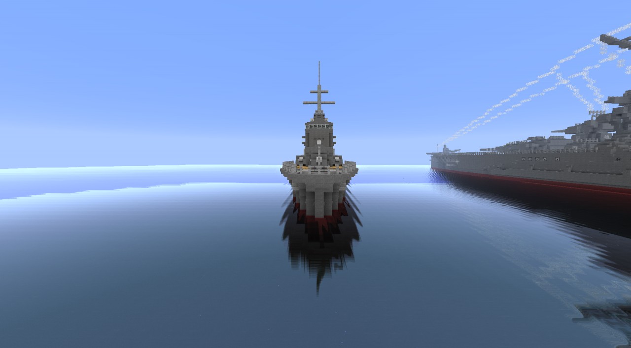 light Cruiser ( IJN Nagara ) Minecraft Map