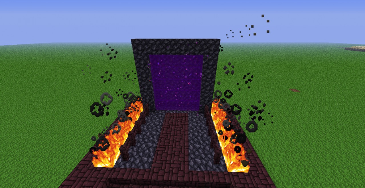 Grand nether portal Minecraft Map