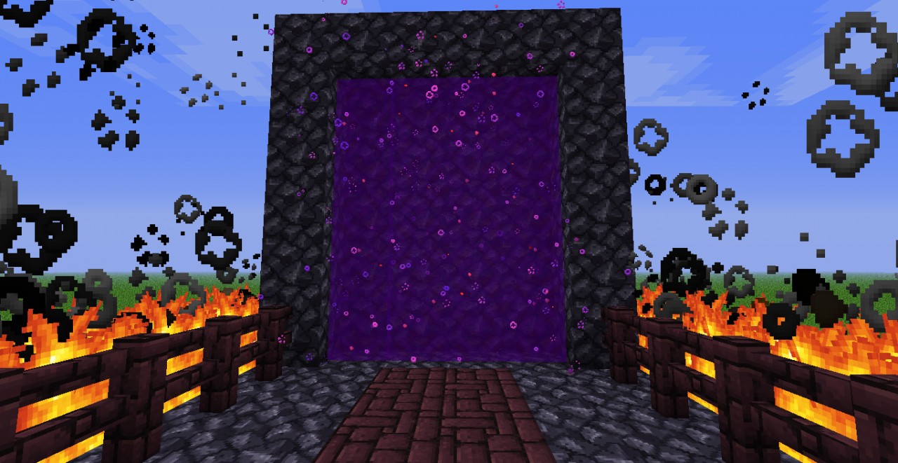 Grand nether portal Minecraft Map