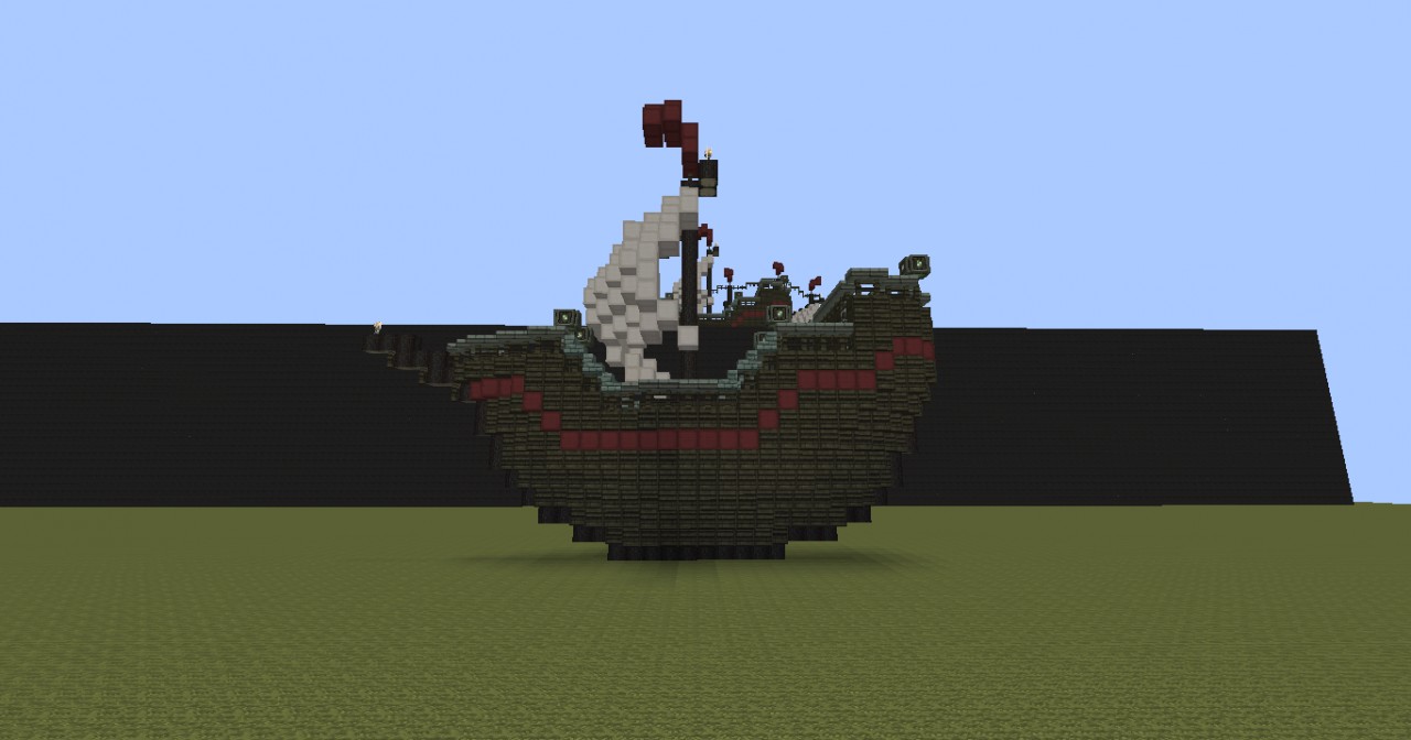 Single Mast Ship Minecraft Map