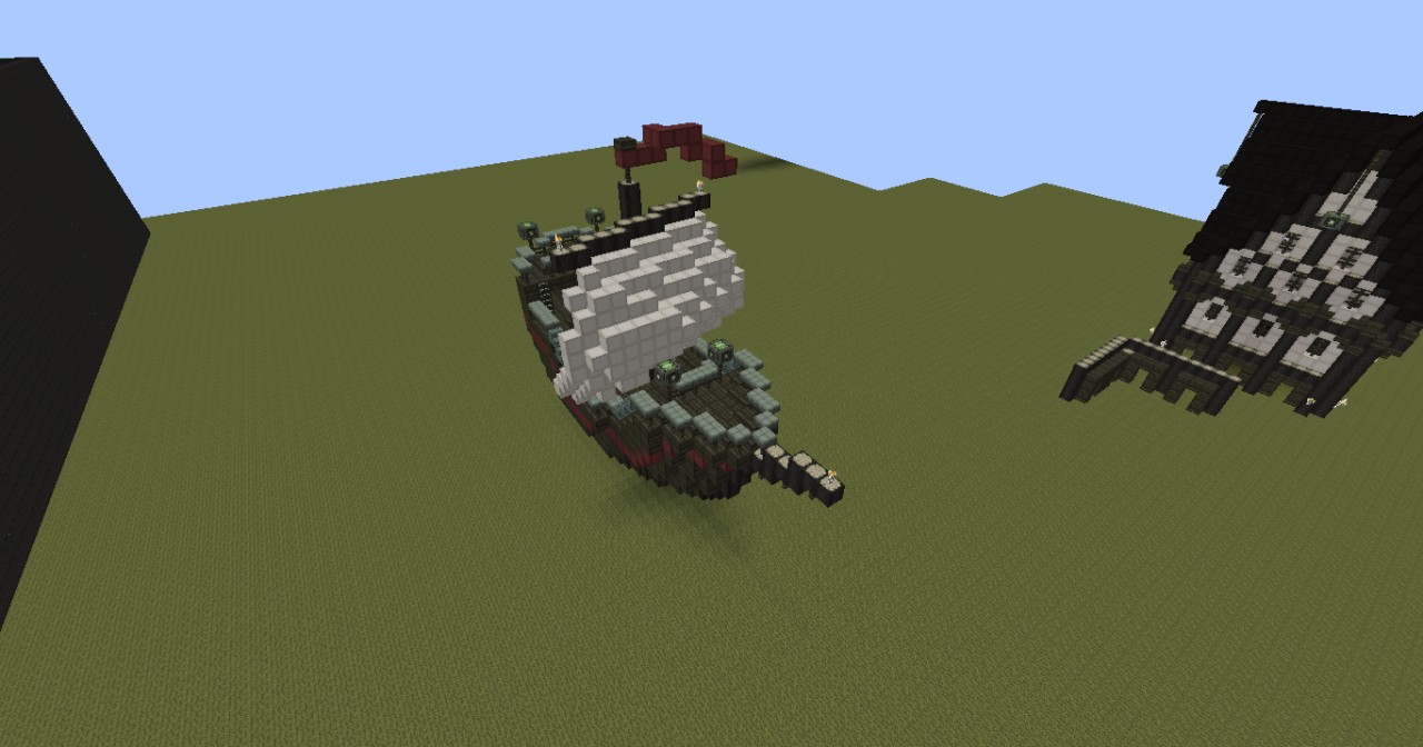 Single Mast Ship Minecraft Map
