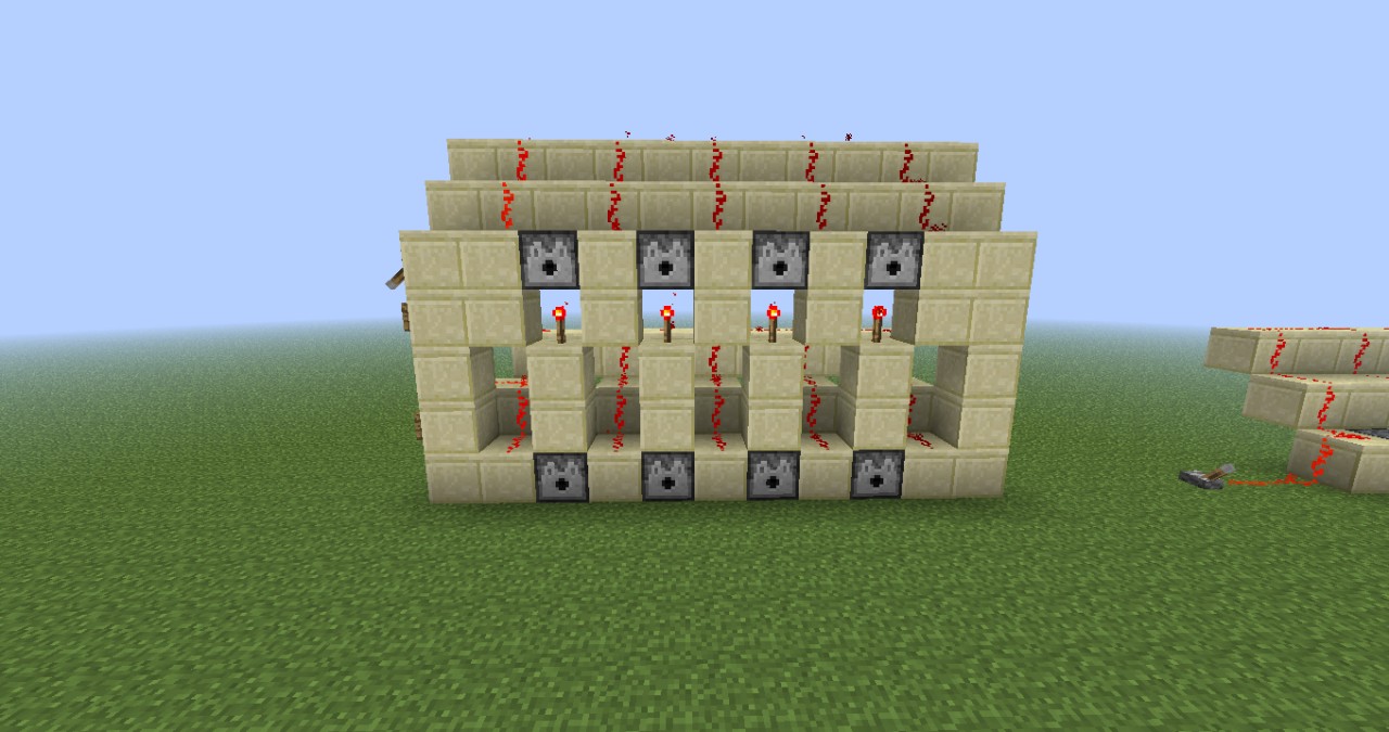 8 Dispencer Turret Minecraft Map