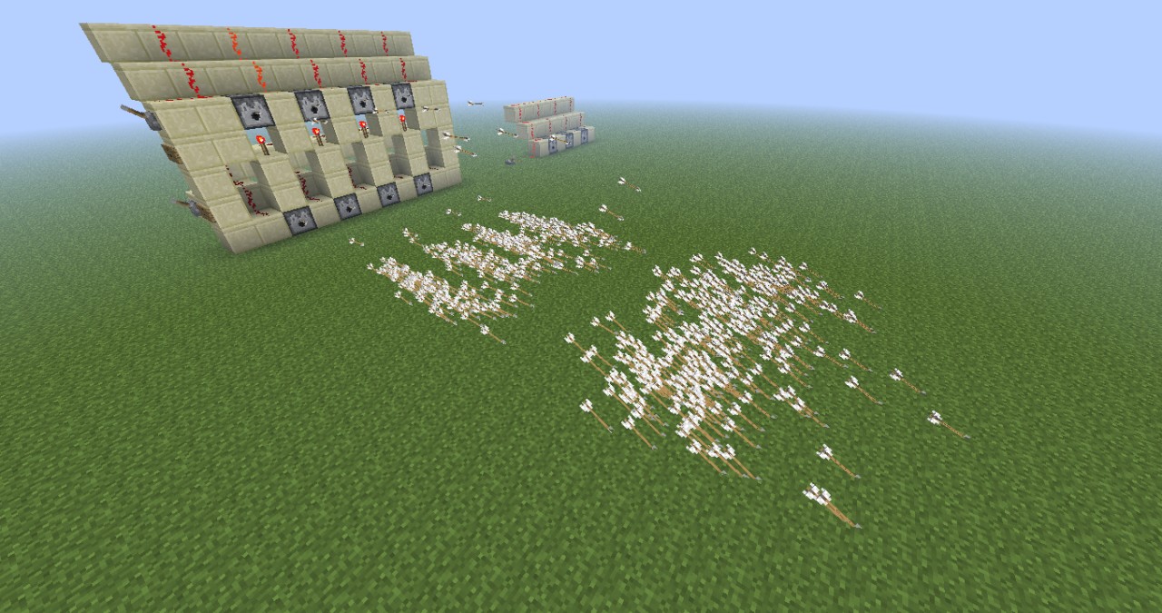 8 Dispencer Turret Minecraft Map