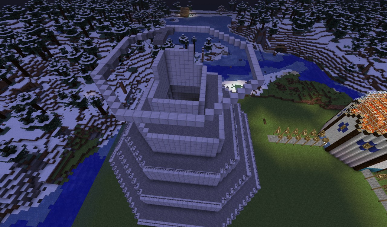 Making Awesome Server Spawn! [NEED HELP] Minecraft Map