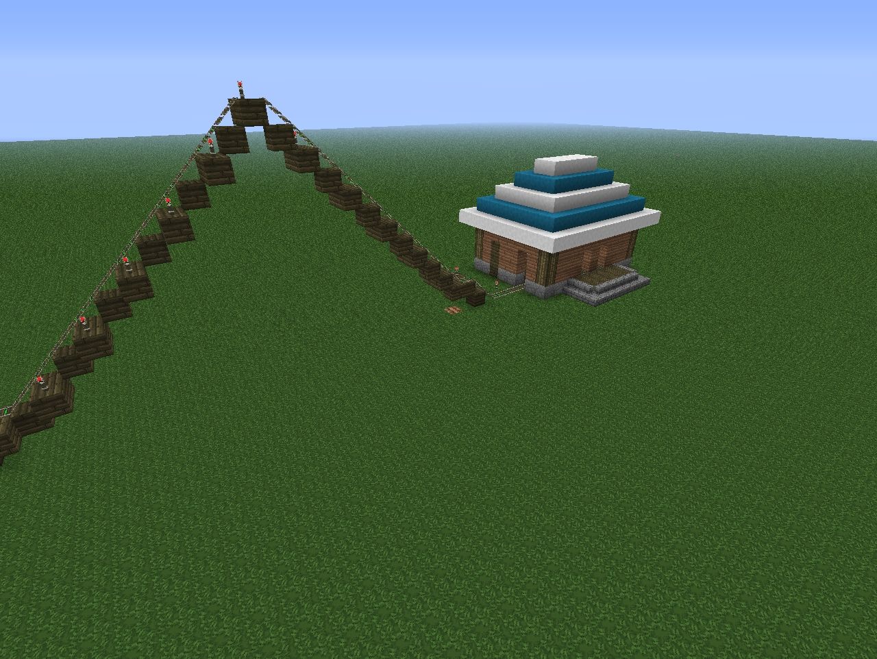 Super Roller Coaster Minecraft Map
