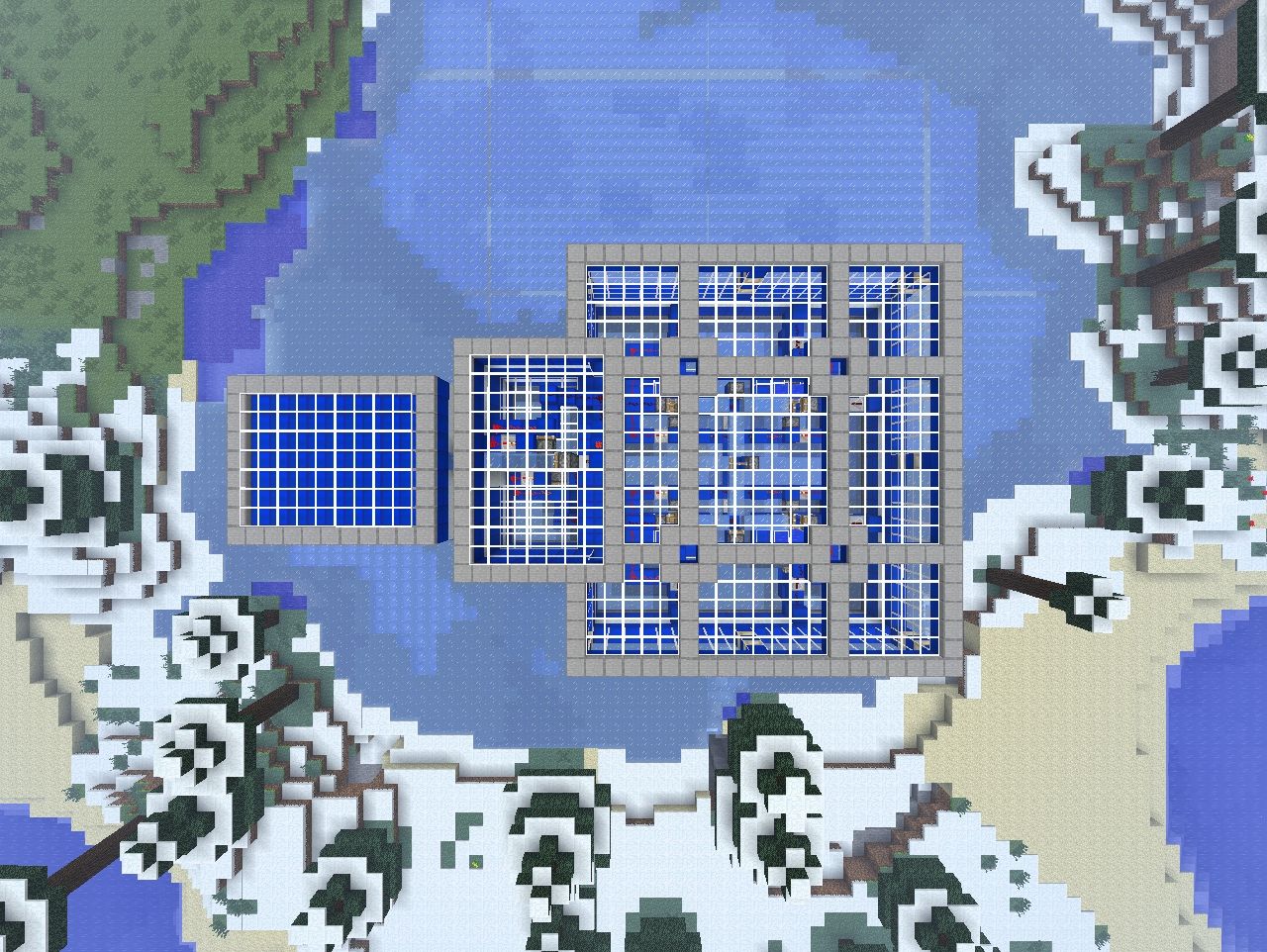 Ice Block Machine v2.0 Minecraft Map