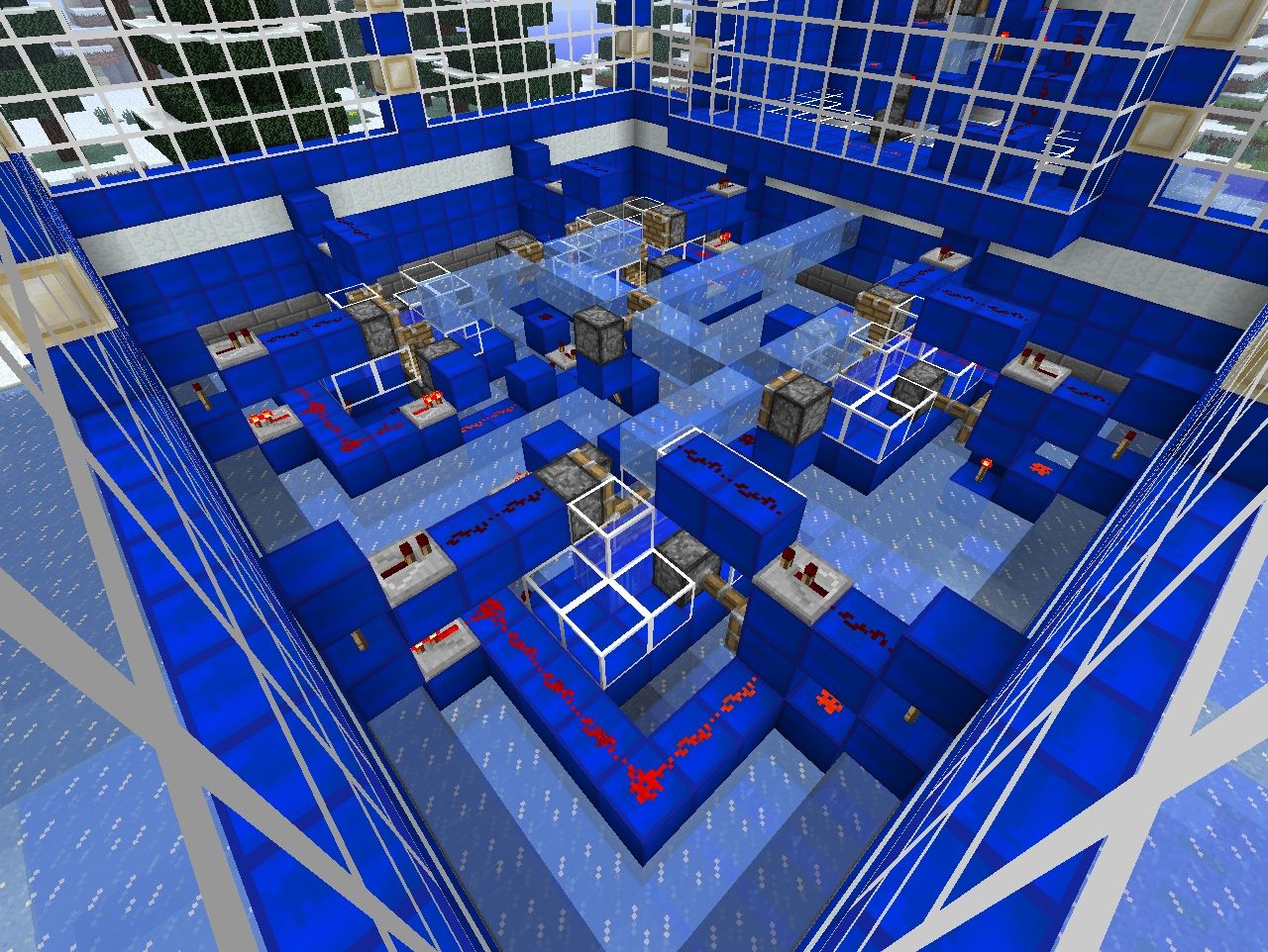 Ice Block Machine v2.0 Minecraft Map