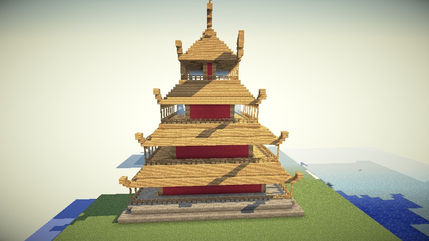 Chinese Temple Minecraft Map